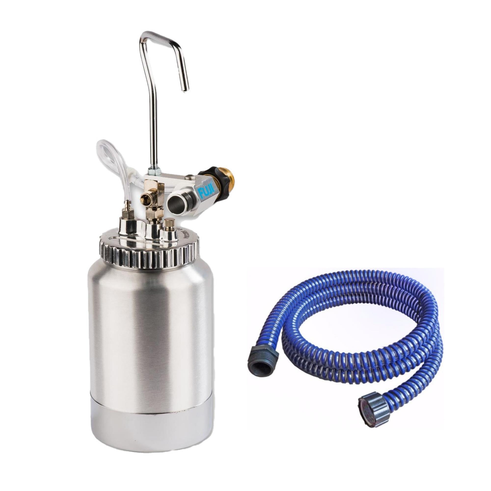 Fuji Spray 2-Quart Pressure Pot Assembly Kit with 6-Feet Flexible Whip ...