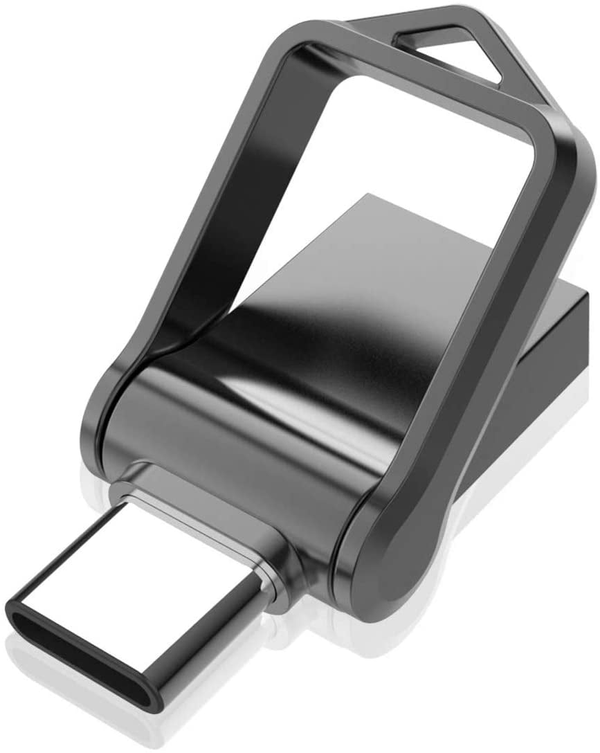 KOOTION 64GB USB C Flash Drive Dual Port Thumb Drive On the Go OTG 3.0 ...