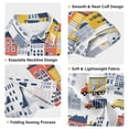 Dailycode Small Short Sleeve Button Down Shirts Hand Drawing Building ...