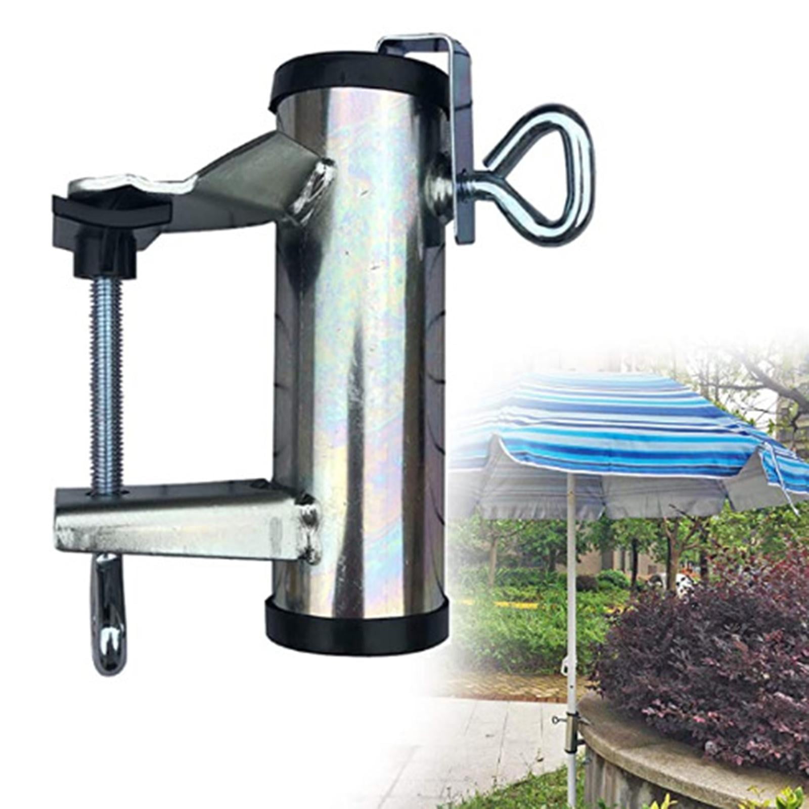 Patio Umbrella Clamp, Umbrella Stand Metal Clamp, Balcony Umbrella ...