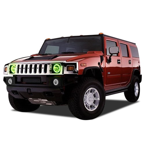 Hummer H3 Green