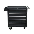 TECHTONGDA Rolling Mobile Tool Box, 5-Drawer Tool Car with Large Roller ...