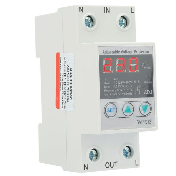 Undervoltage Overvoltage Protector, Voltage Reconnect Device, Voltage Recovery Adjustable ...