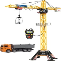 Dickie Toys Remote Control Mega Crane Set with Truck - Walmart.com