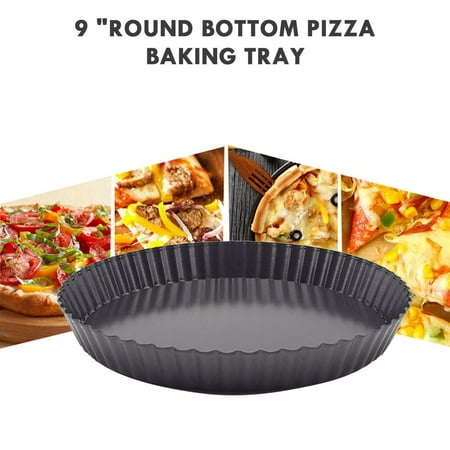 Better Life New 9 inch Non-stick Pizza Pan Quiche Pan With Removable ...