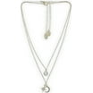 Time and Tru Women's Silvertone Layered Necklace, 1 Piece - Walmart.com