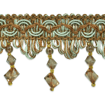 Expo Int'l 5 yards of Isabella Scalloped Bead Fringe Trim - Walmart.com