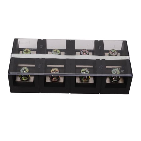 Barrier Terminal Strip Block 400A 600V High Current Dual Row Locking ...