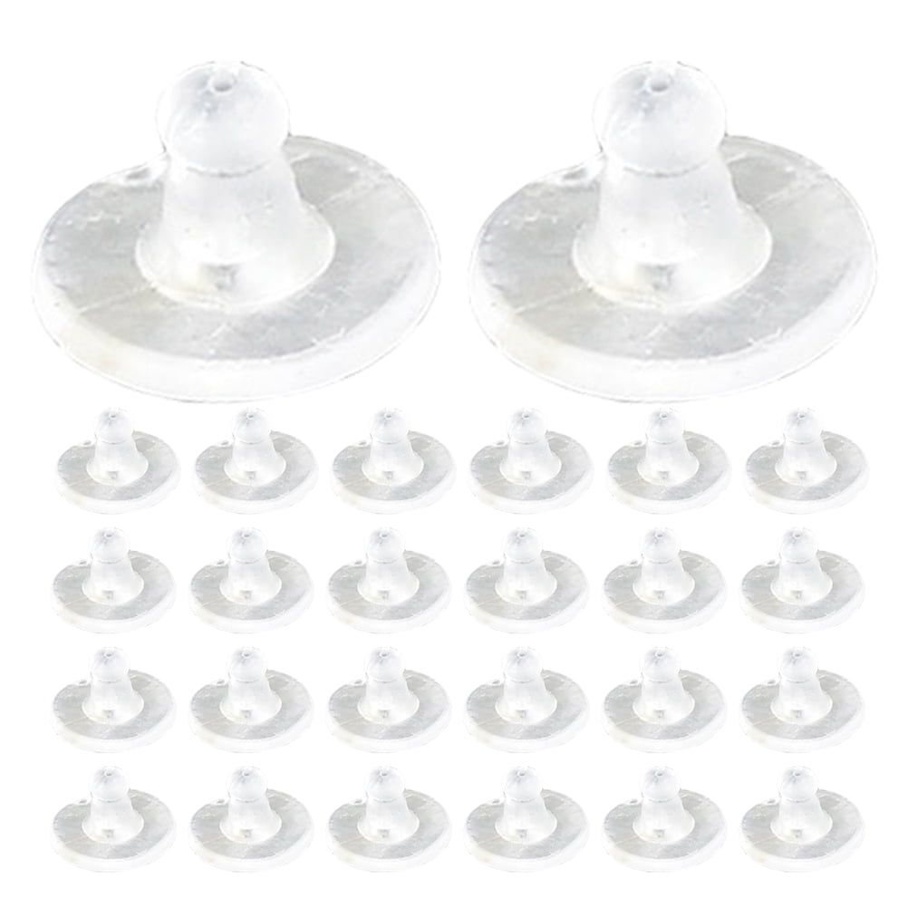 Click here for Oakleem 50pcs Silicone Earring Backs Studs Earring... prices