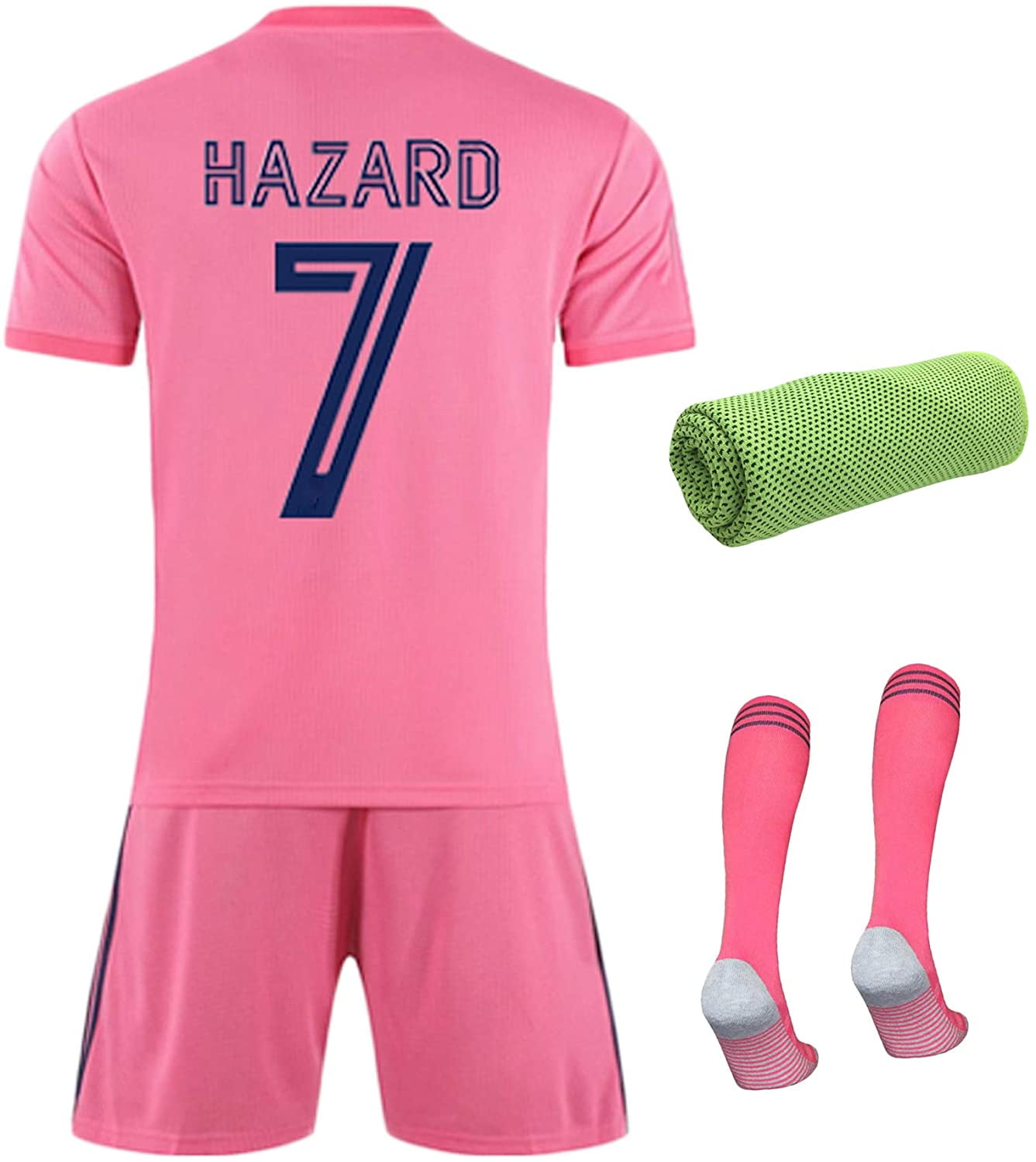 20/21 Soccer Football Kit for Kids Youth Sleeved Jersey Shorts Socks ...