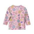 CCRFTGI Girls 3/4 Sleeve Shirts Kids Tween Girls Fashion Floral Prints ...