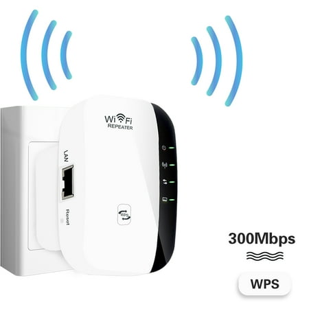 WiFi Extender Signal Wireless High Speed 300Mbps Wireless Internet ...