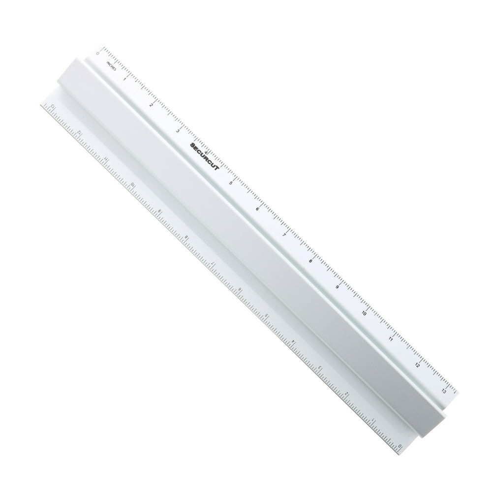 Securcut Safety Ruler, 13.5" - Walmart.com - Walmart.com