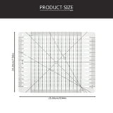 Quilting Patchwork Ruler Cutting Template Sewing Supply for Precise ...