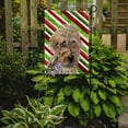 Golden Doodle 2 Candy Cane Christmas Garden Flag - Walmart.com