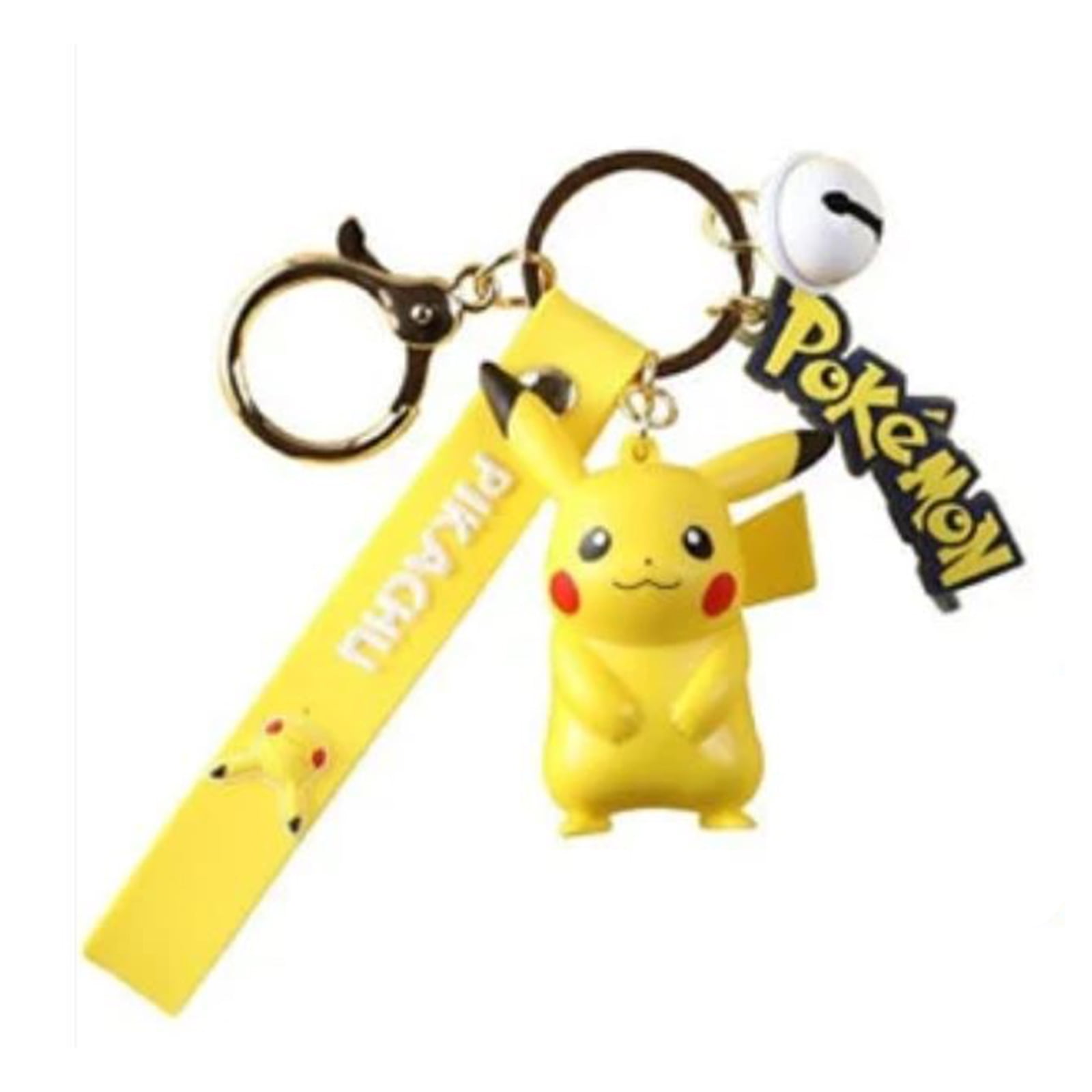 Pokemon Pikachu Mini Figure Keychain - Walmart.com