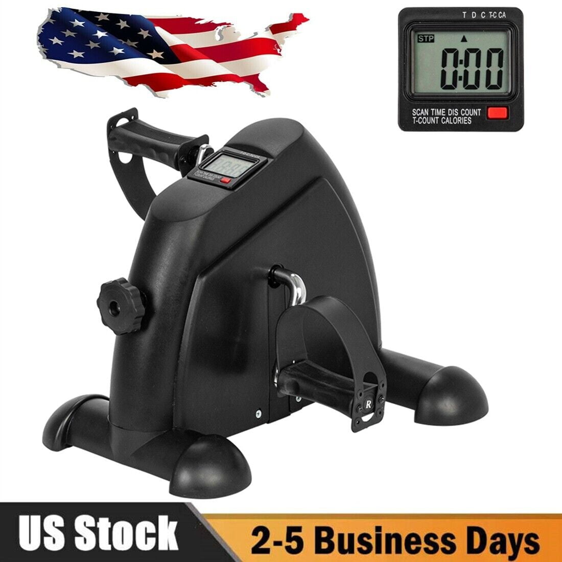 Clerance! Portable Exercise Pedal Bike for Legs and Arms, Mini Exercise ...