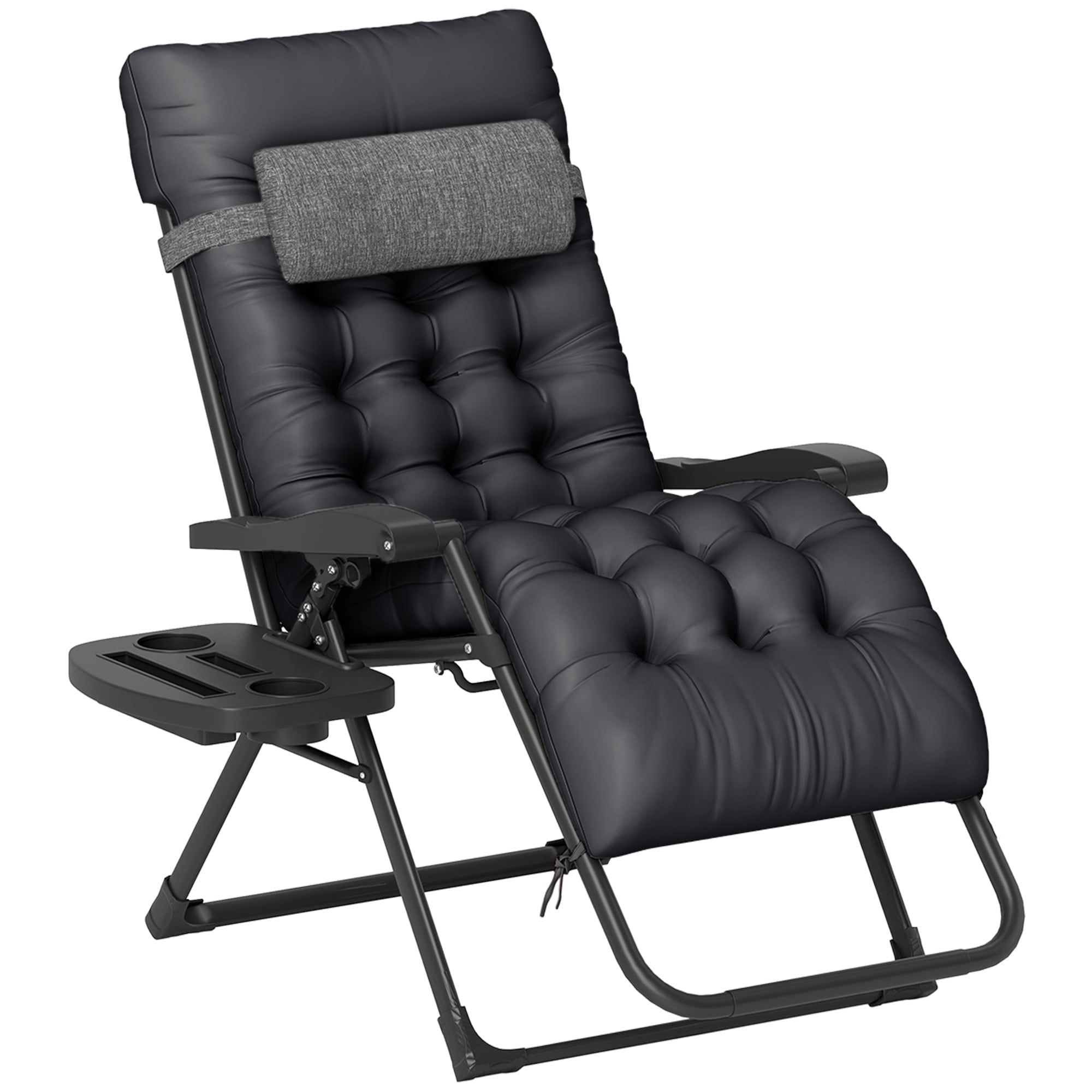 Click here for Outsunny Padded Zero Gravity Chair  Folding Reclin... prices