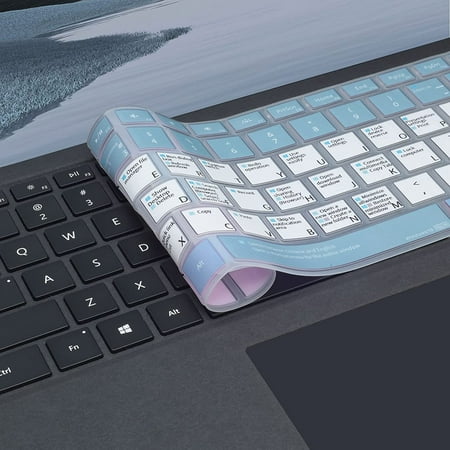 Premium Shortcuts Keyboard Cover for Microsoft Surface Book 1/2/3 13.5 ...