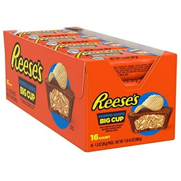 Reese's Big Cup Peanut Butter & Jelly Cups, Strawberry Flavor, 1.4 oz ...