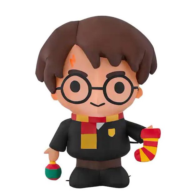 Harry Potter Holiday Inflatable, Christmas Airblown, 3 feet - Walmart.com