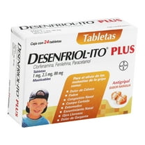 Antiflu-Des Cold and Flu, Symptoms Relief, Fever Reducer, 12 Caps, Box - Walmart.com