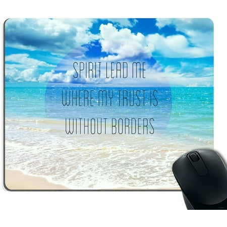 Smooffly Gaming Mouse Pad Custom,Bible Verses Christian Quotes Theme ...