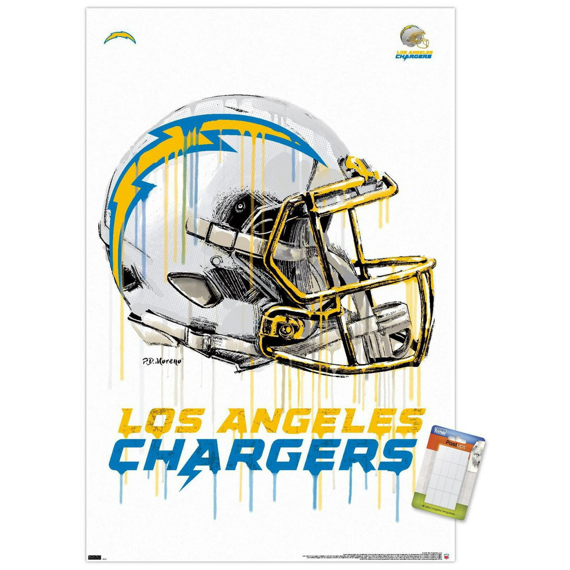 Click here for Trends International Nfl Los Angeles Chargers - Dr... prices