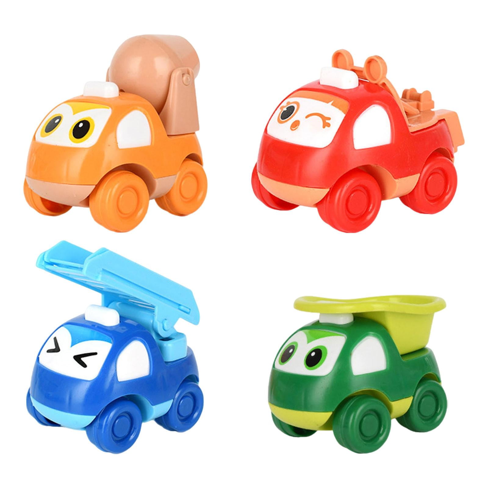 Mini Toy Vehicles Small Engineering Trucks for Girls Children Birthday ...