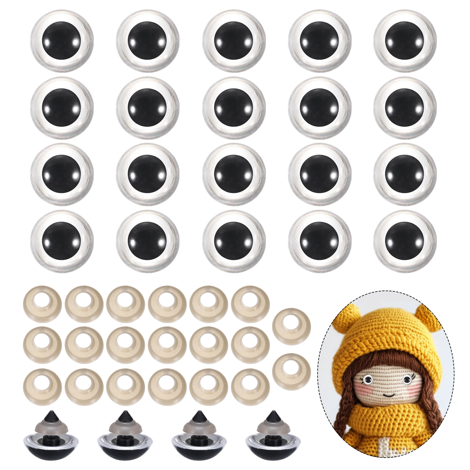Click here for Uxcell 22mm Safety Eyes  20pcs Realistic Doll Croc... prices