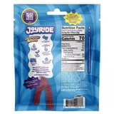 Joyride Sweets Sour Blue Raspberry Candy Strips, Vegan, Low Sugar, High ...