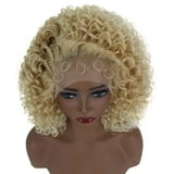 LUXLUXE Talia HD Lace Front Edgy Rounded Ringlet Curls With Fine Baby ...