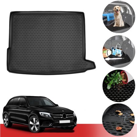 Cargo Liner For Mercedes GLC 2015-2022 Rear Trunk Floor Mat 3D Boot ...