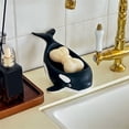 3. Multifunctional Whale Soap Dish with Drainage Holes, Bathroom ...