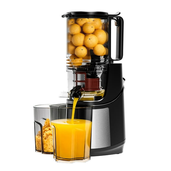 Juicer Machines, 5.3" Wide Chute for Whole Fruit and Vegetable,1.8L ...