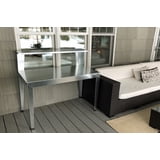 Heavy-Duty Galvanized Steel 2-Shelf Utility Bench - Walmart.com