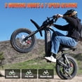 TUTTIO ICT Electric Dirt Bike for Adults Teen, 4000W Full Suspension ...