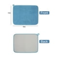 TSV 2pcs Dish Drying Mats, Absorbent Microfiber Dish Drainers for ...