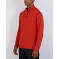 Real Essentials 3 Pack: Men's Dry-Fit Active Quarter Zip Long Sleeve ...
