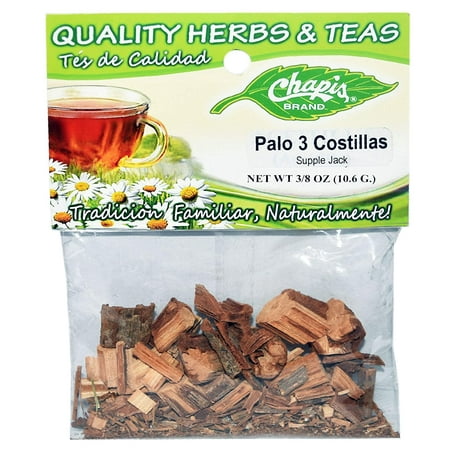 Chapis Tea/Hierba Palo de 3 Costillas-Dried Natural Herbs Net Wt. 3/8 ...