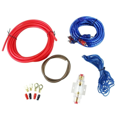Amdohai Car Power Amplifier Cable Kit Auto Audio Speaker Wiring ...