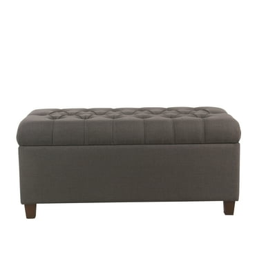 HomePop Large Storage Bench, Multiple Colors - Walmart.com