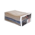 Vinylpac 5-Pack Clear Vinyl Zippered Storage Bags, 11x15x6 Inch, Heavy ...