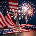 1PC Patriotic Star Model Floral Picks, Weather Resistant Decorative ...