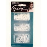 Goody Ouchless Clear Mini Poly Band Hair Ties No Metal Gentle Elastics ...