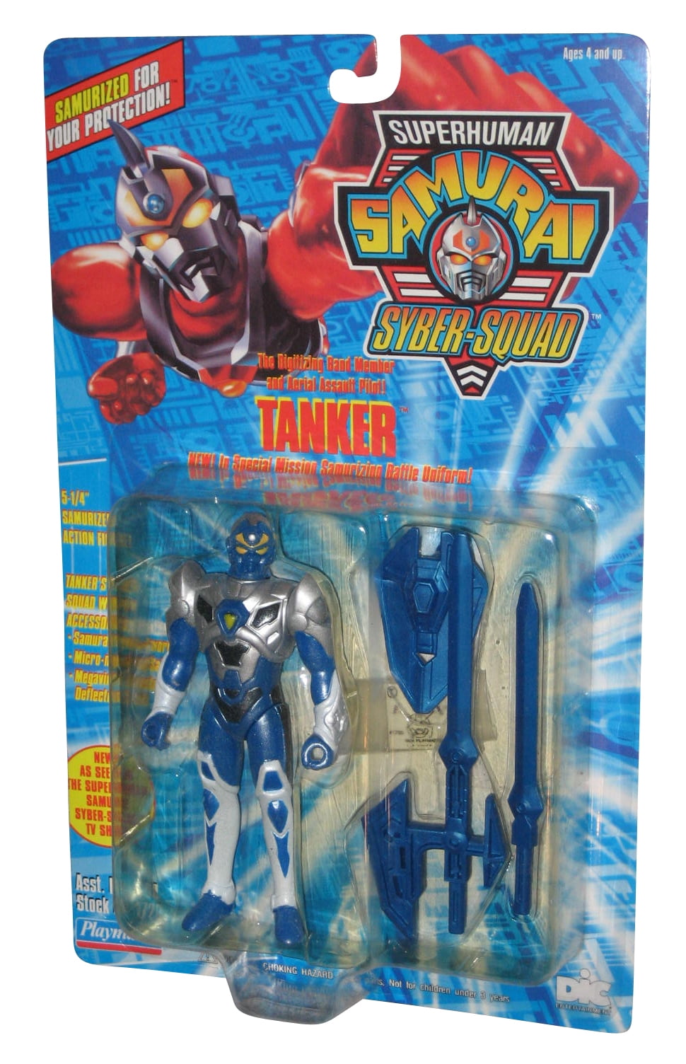 Superhuman Samurai Syber-Squad (1994) Playmates Tanker Figure - Walmart.ca