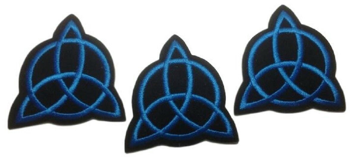 Charmed TV Series Power of 3 Symbol 3" Tall Embroidered Patch Set of 3 ...