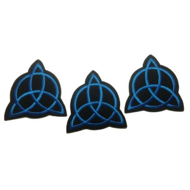 Charmed TV Series Power of 3 Symbol 3" Tall Embroidered Patch Set of 3 ...