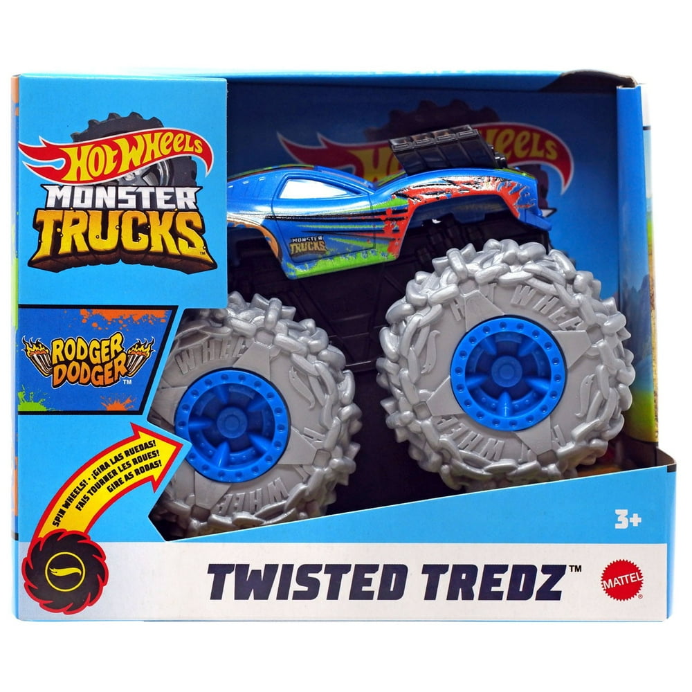 Hot Wheels Twisted Tredz Rodger Dodger Vehicle - Walmart.com - Walmart.com