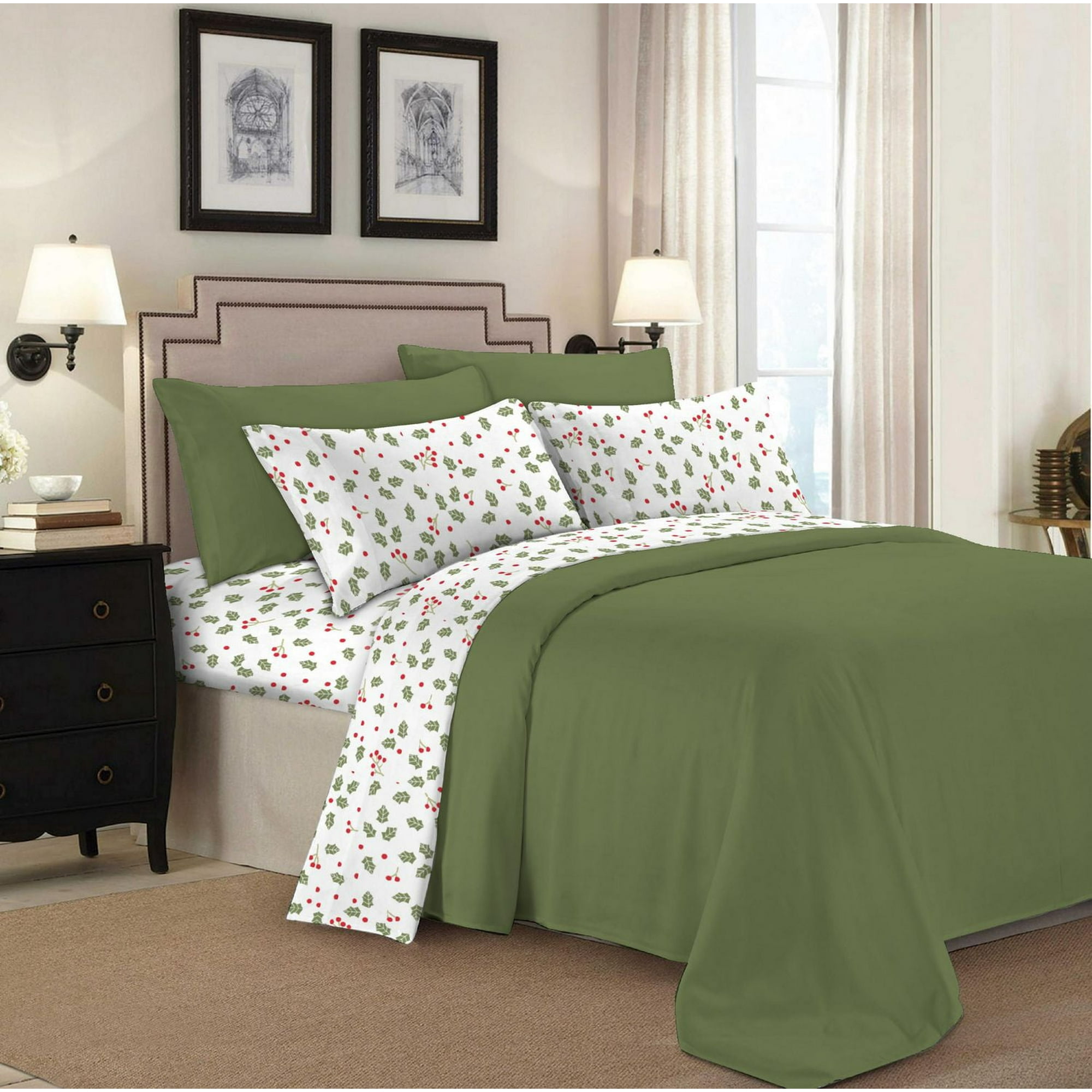 Click here for Johnson Home 144 Thread Count Cotton Printed Sheet... prices